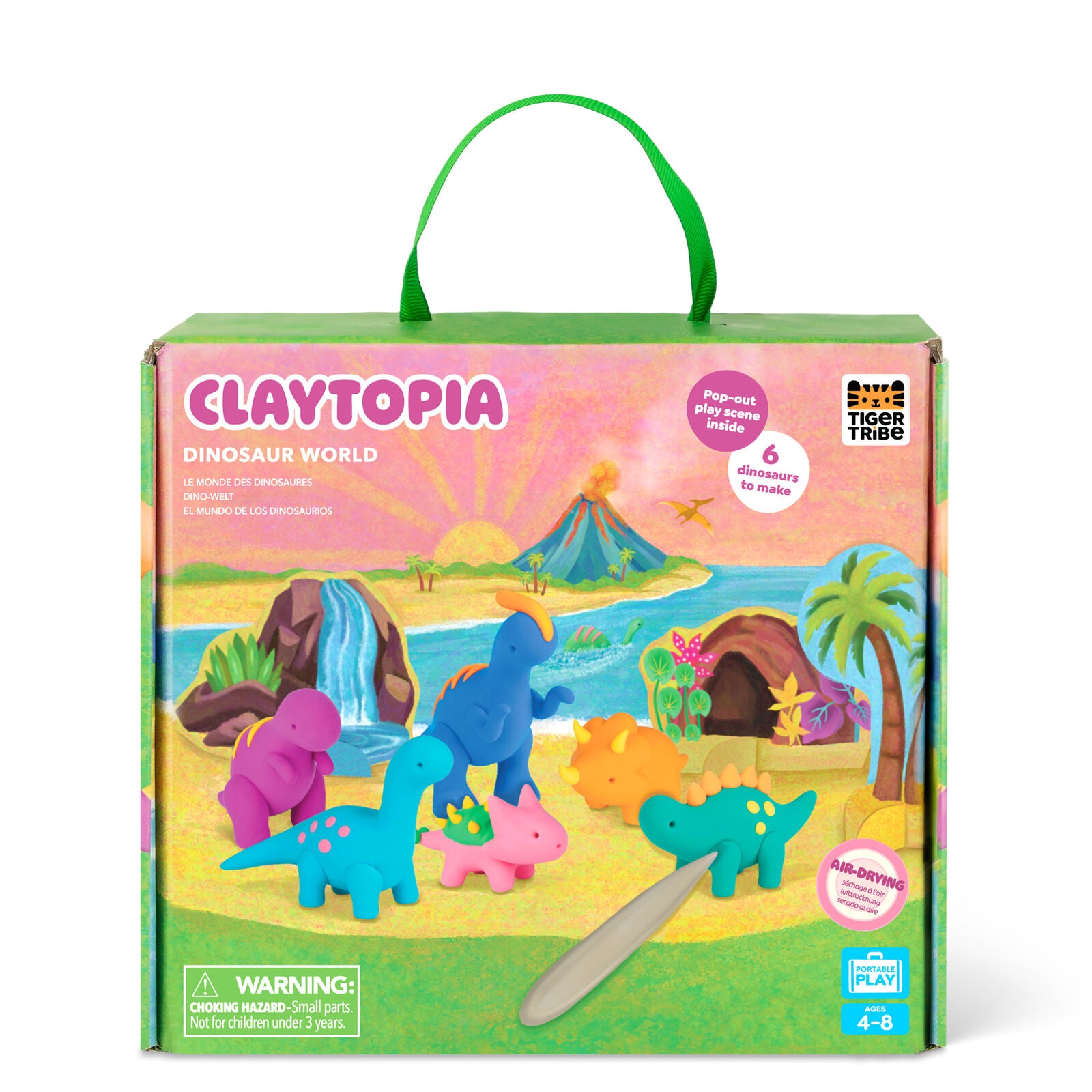 Tiger Tribe Claytopia - Dinosaur World – Little Maples